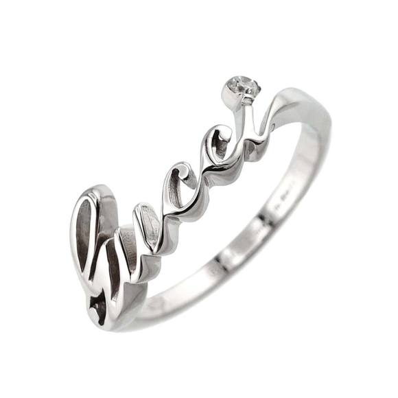 Gucci | Jewelry | Gucci 8 Ring Diamond 8k White Gold 75 | Poshmark